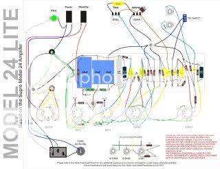 Supro Model 24 Schematic